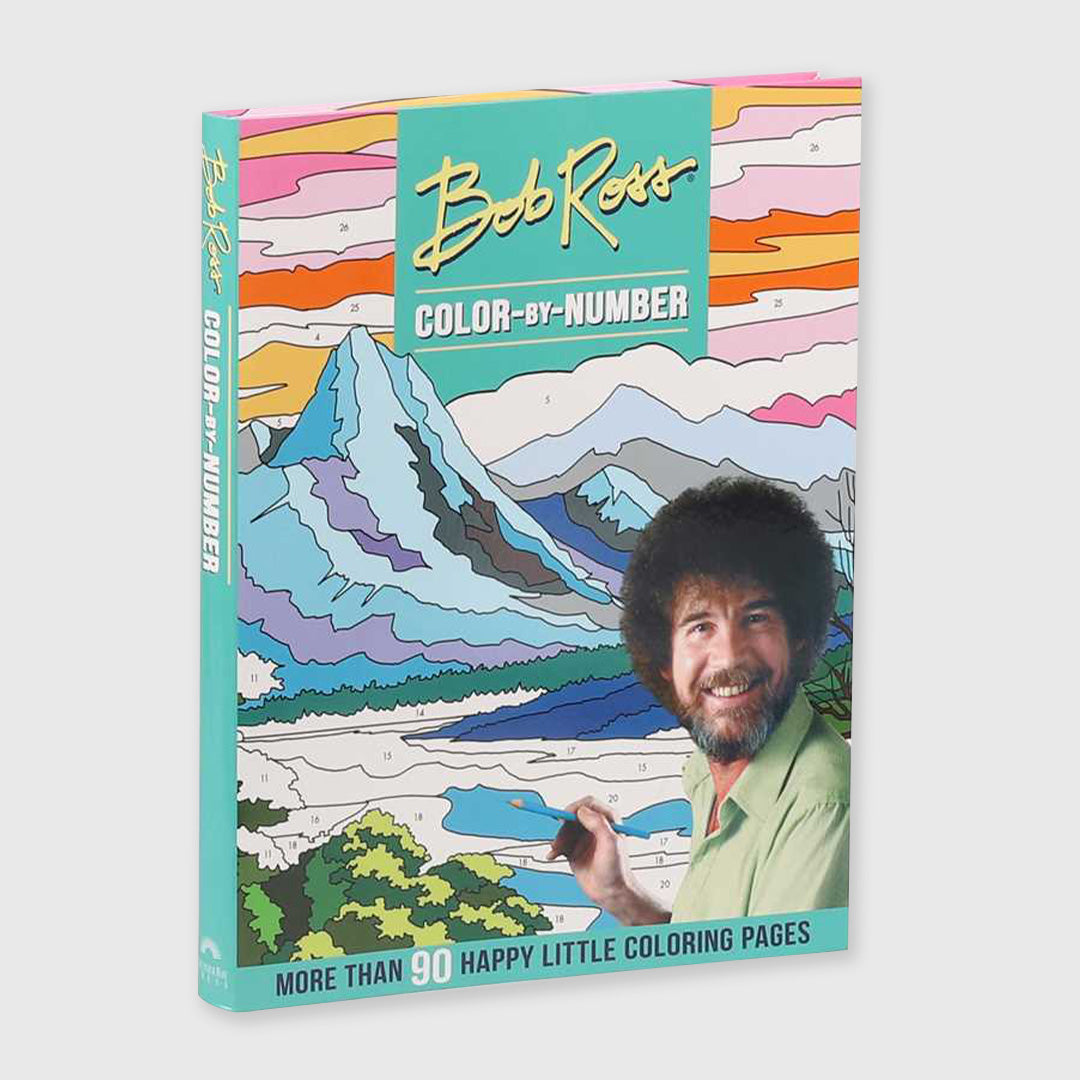 bob ross coloring pages