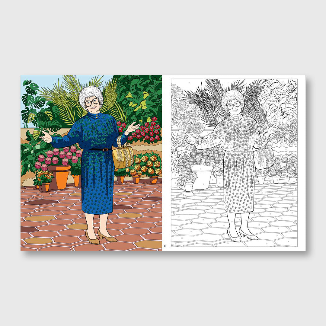 golden girls coloring book nearby