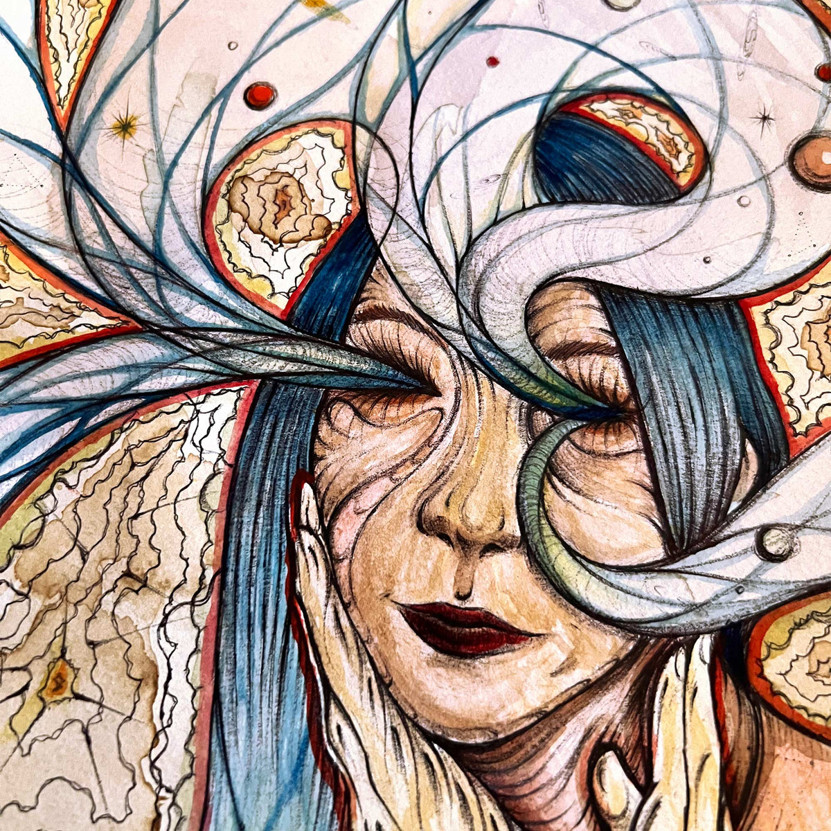 story strings - original artwork – Moonlight Arts Collective