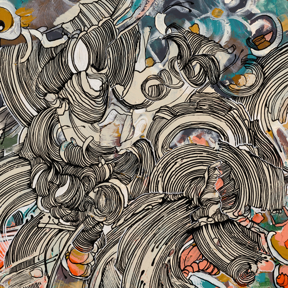 microdose - 36 x 36 inch edition – Moonlight Arts Collective