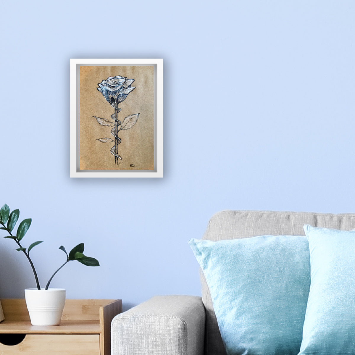 love letters - rose staircase – Moonlight Arts Collective