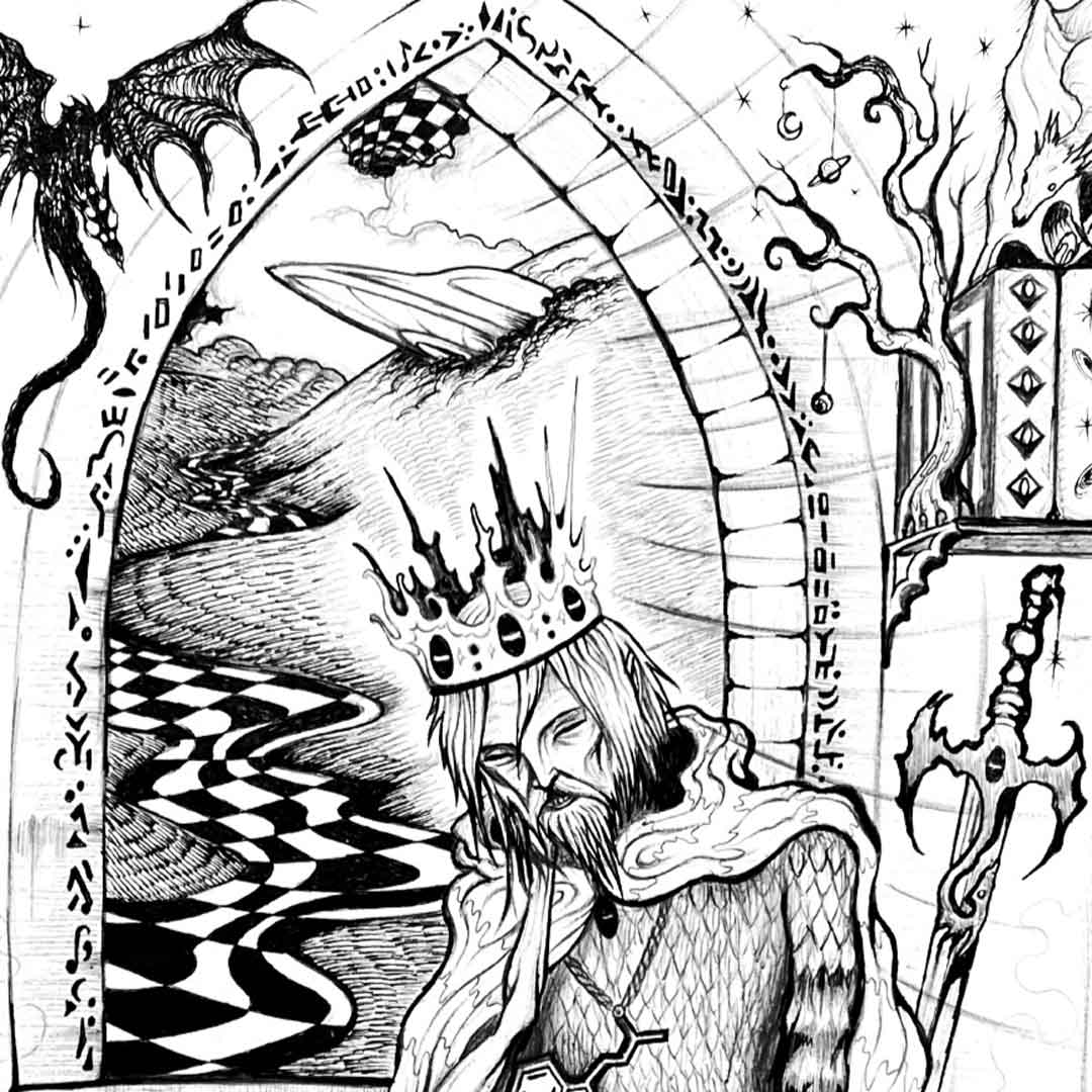 midnight brainsneeze - iv - original artwork – Moonlight Arts Collective