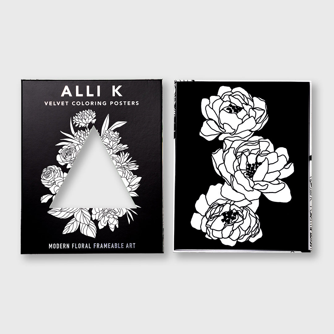 velvet coloring posters