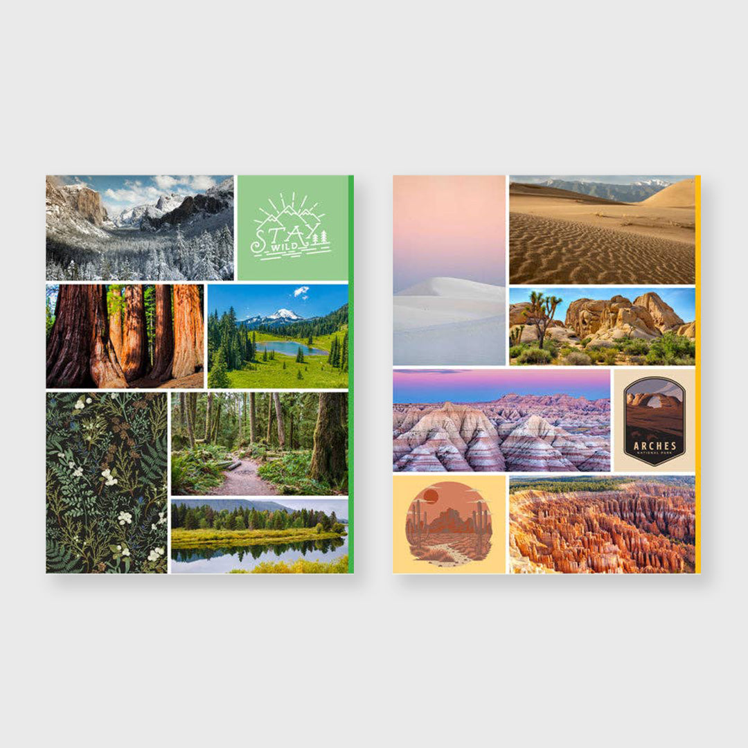 cut and collage national parks – Moonlight Arts Collective