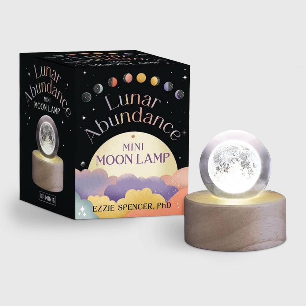 lunar abundance mini moon lamp – Moonlight Arts Collective
