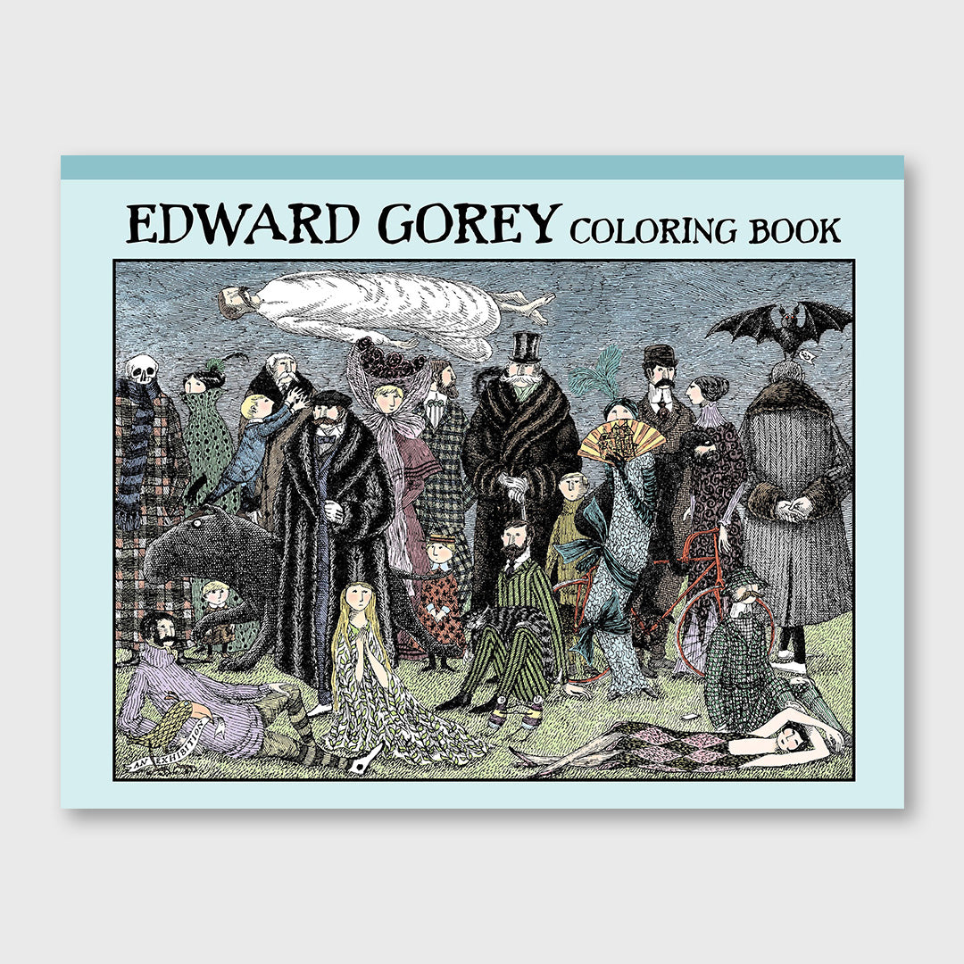 edward gorey coloring book – Moonlight Arts Collective