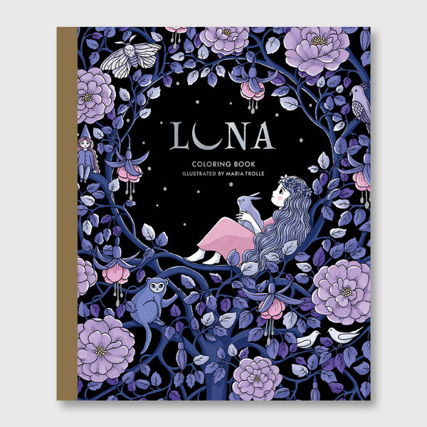 coloring luna