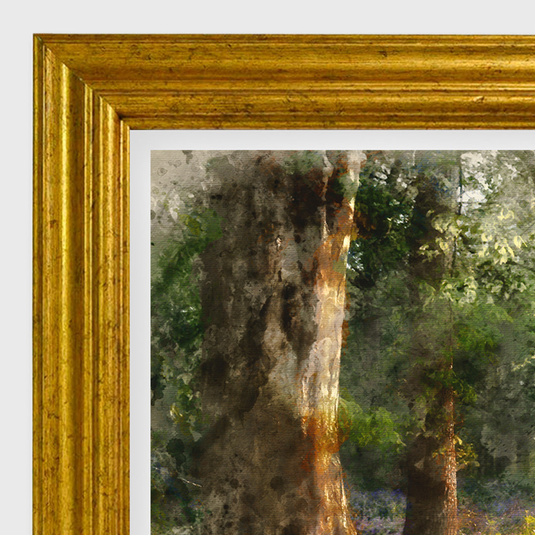 gold poly frame - 18 x 24 inch – Moonlight Arts Collective