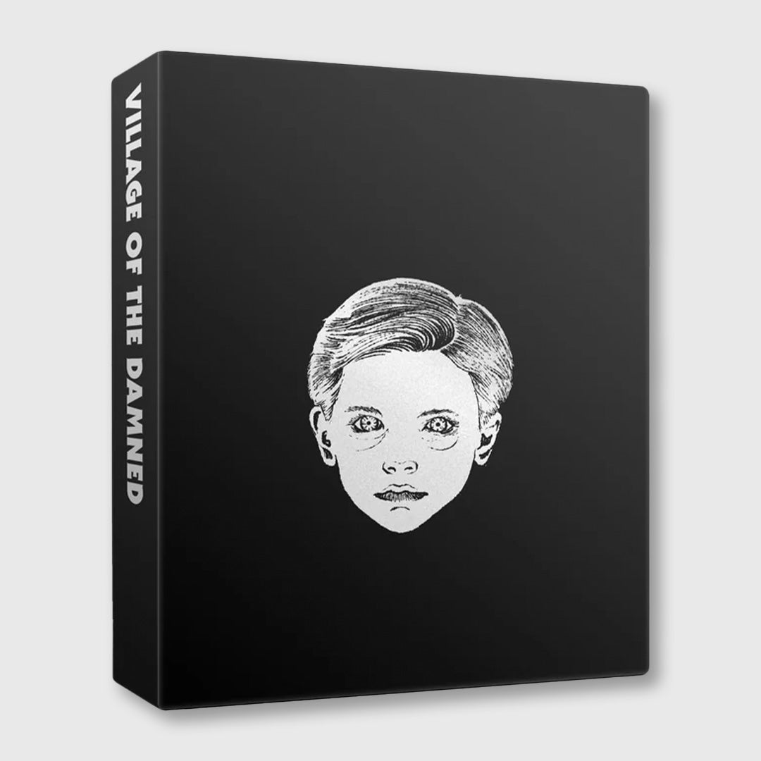 village of the damned box set - uhd 4k/blu-ray x transparent yellow ...
