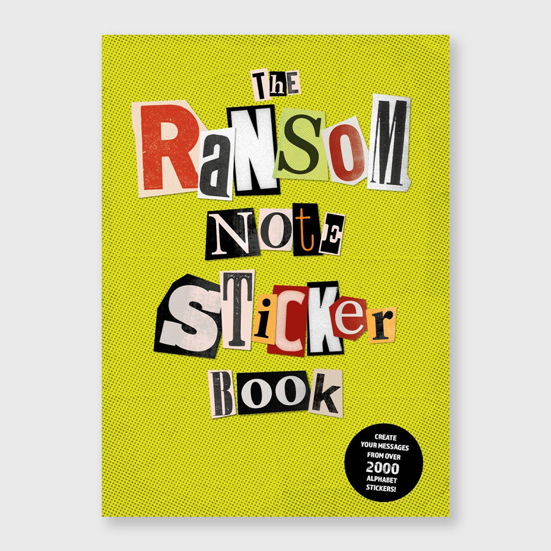 the ransom note sticker book – Moonlight Arts Collective