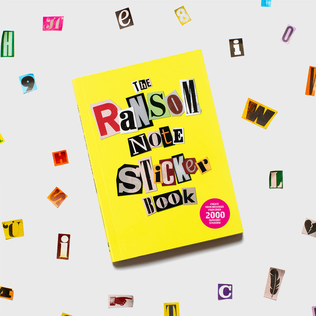 the ransom note sticker book – Moonlight Arts Collective