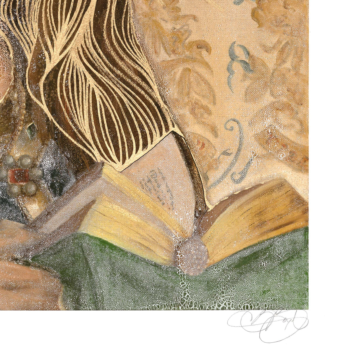 madonna adorned - limited edition print – Moonlight Arts Collective