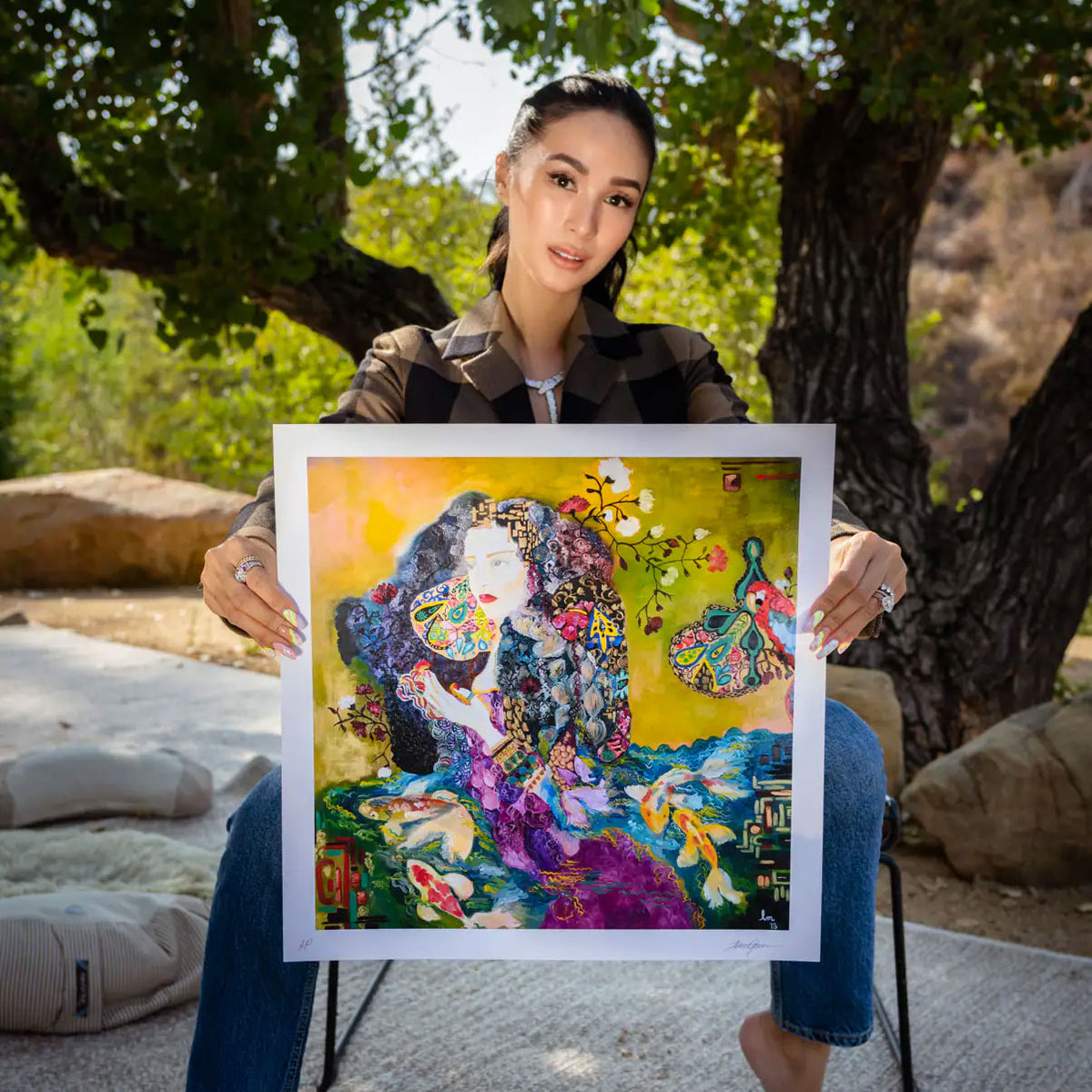 loves first bloom - standard edition in simple white frame – Moonlight ...